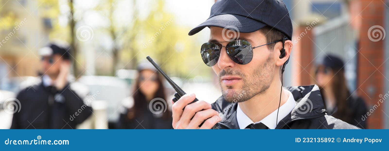 Security Guard Event Service Stock Photo - Image of copy, guard: 232135892