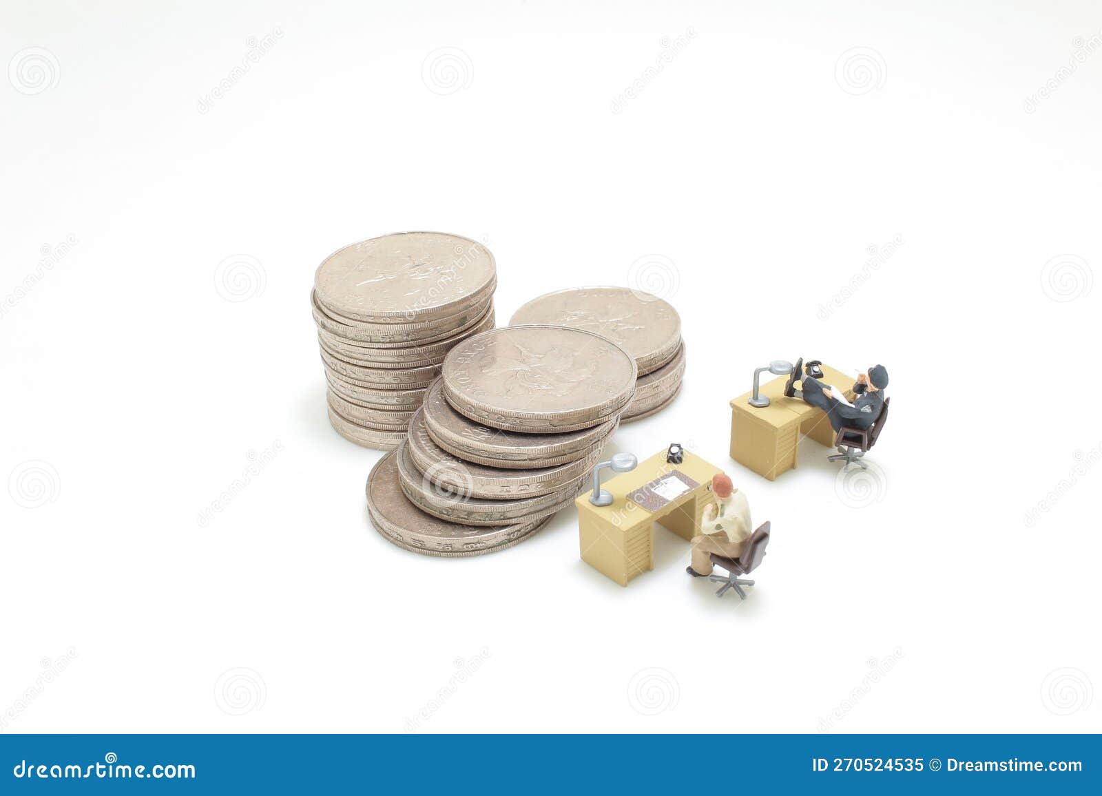 A Security Guard of Figure on Duty Stock Image - Image of surveillance ...