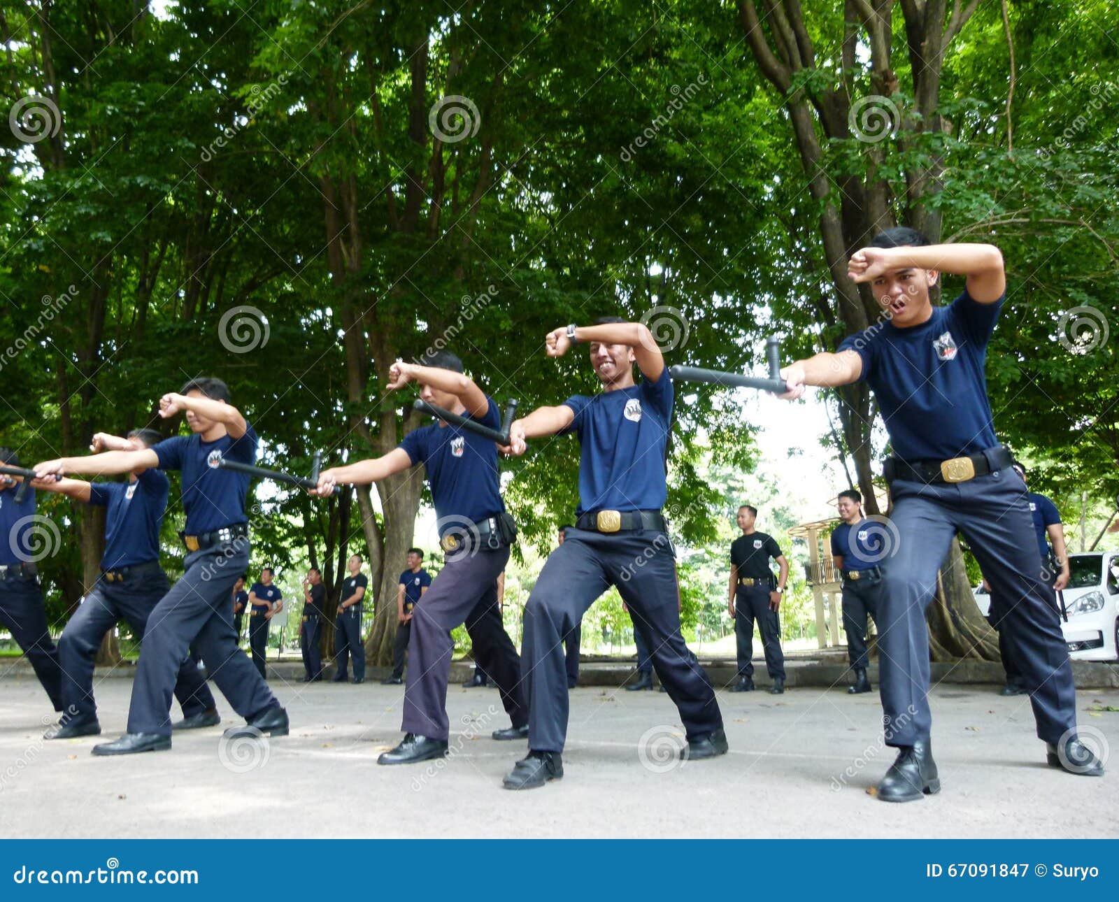 Security guard editorial photography. Image of square - 67091847