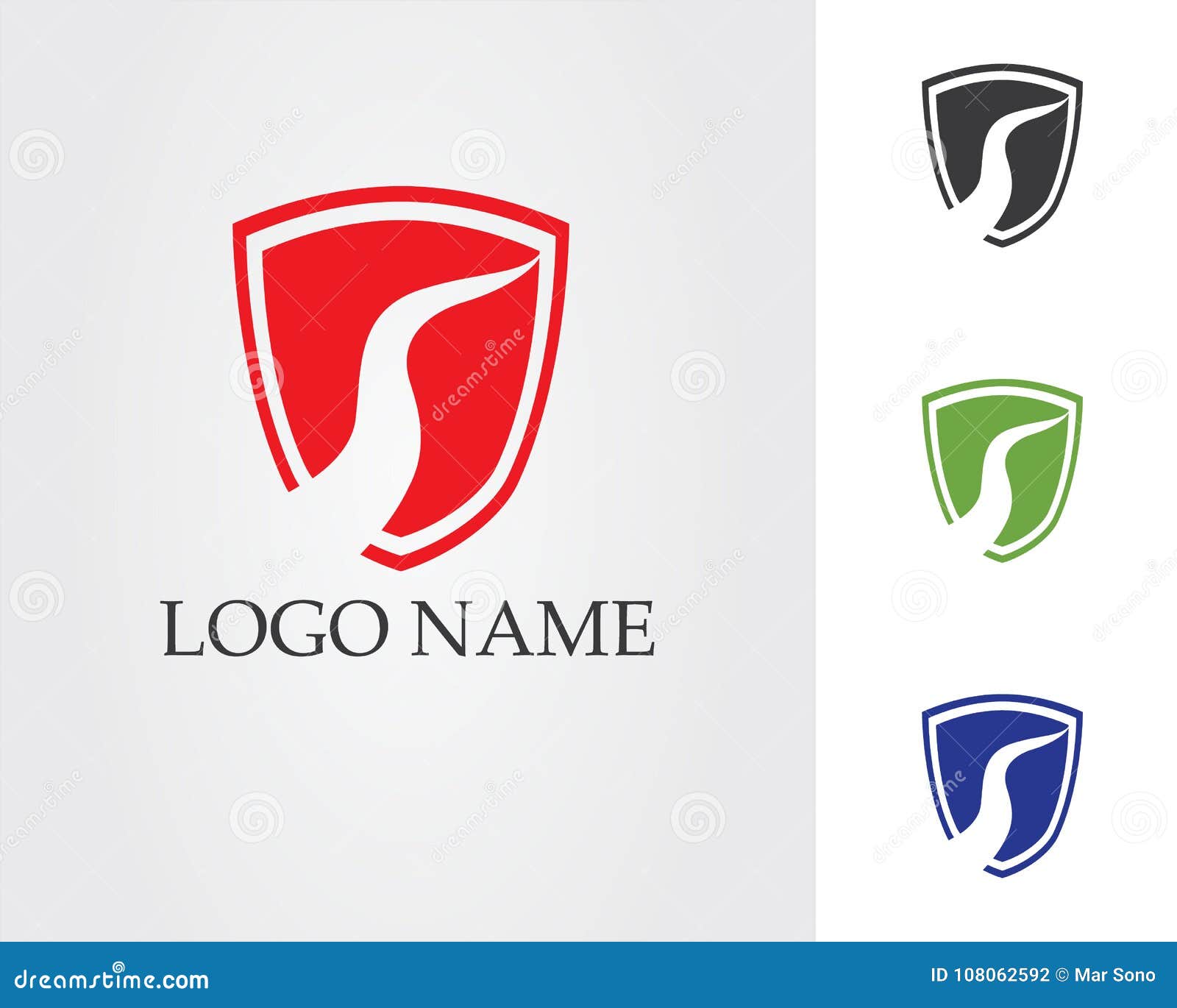 Security Guard Logo Design Vector Shield Template Stock Vector ...