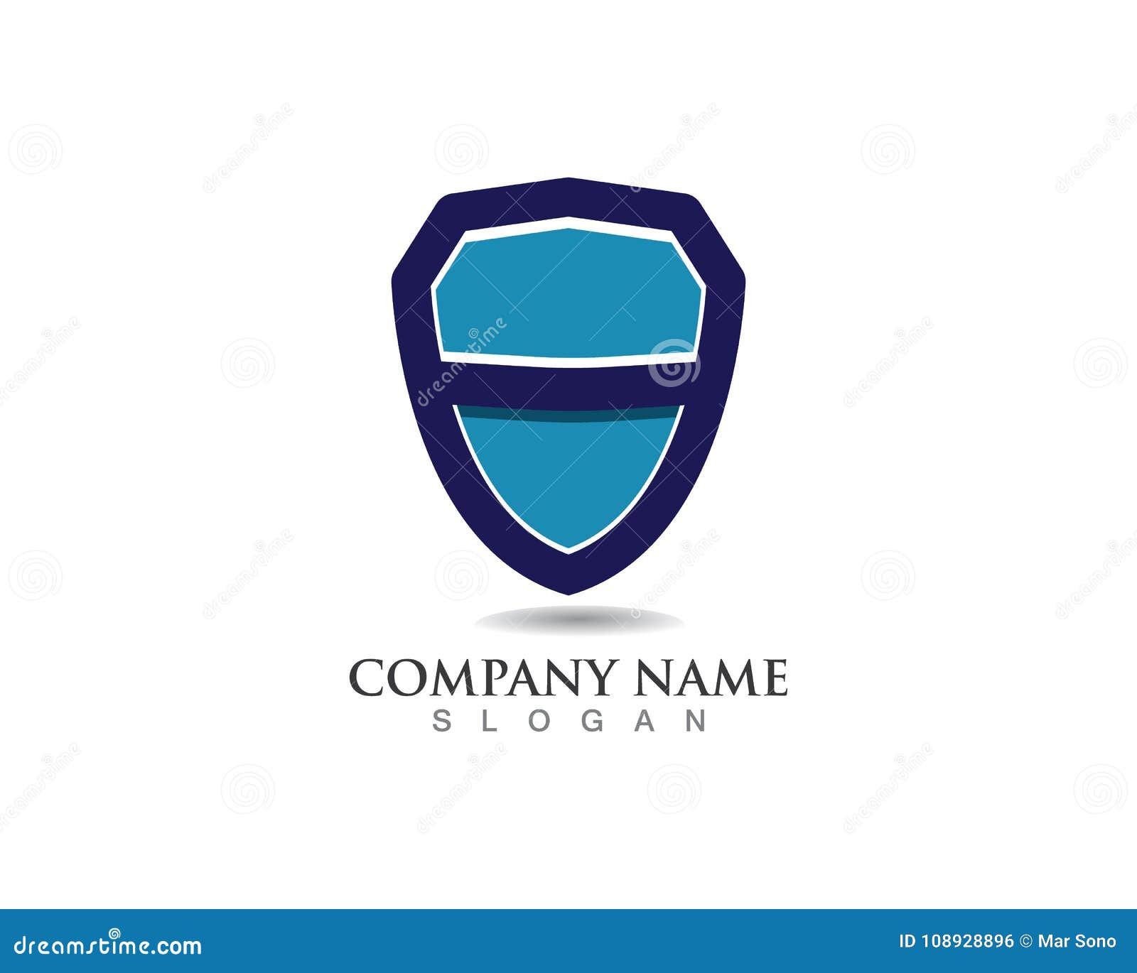 Security Guard Logo Design Vector Shield Template Stock Vector ...