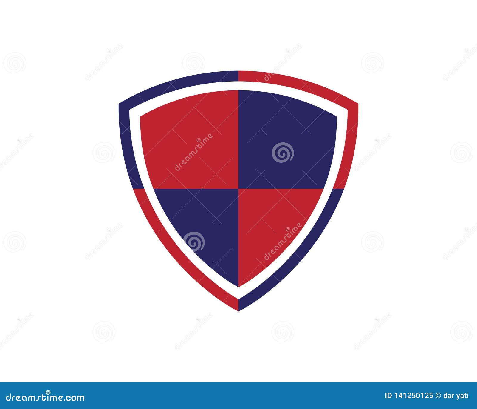 Security Guard Logo Design Vector Shield Stock Vector - Illustration of ...