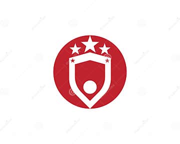 Security Guard Logo Design Vector Shield Template Stock Vector ...