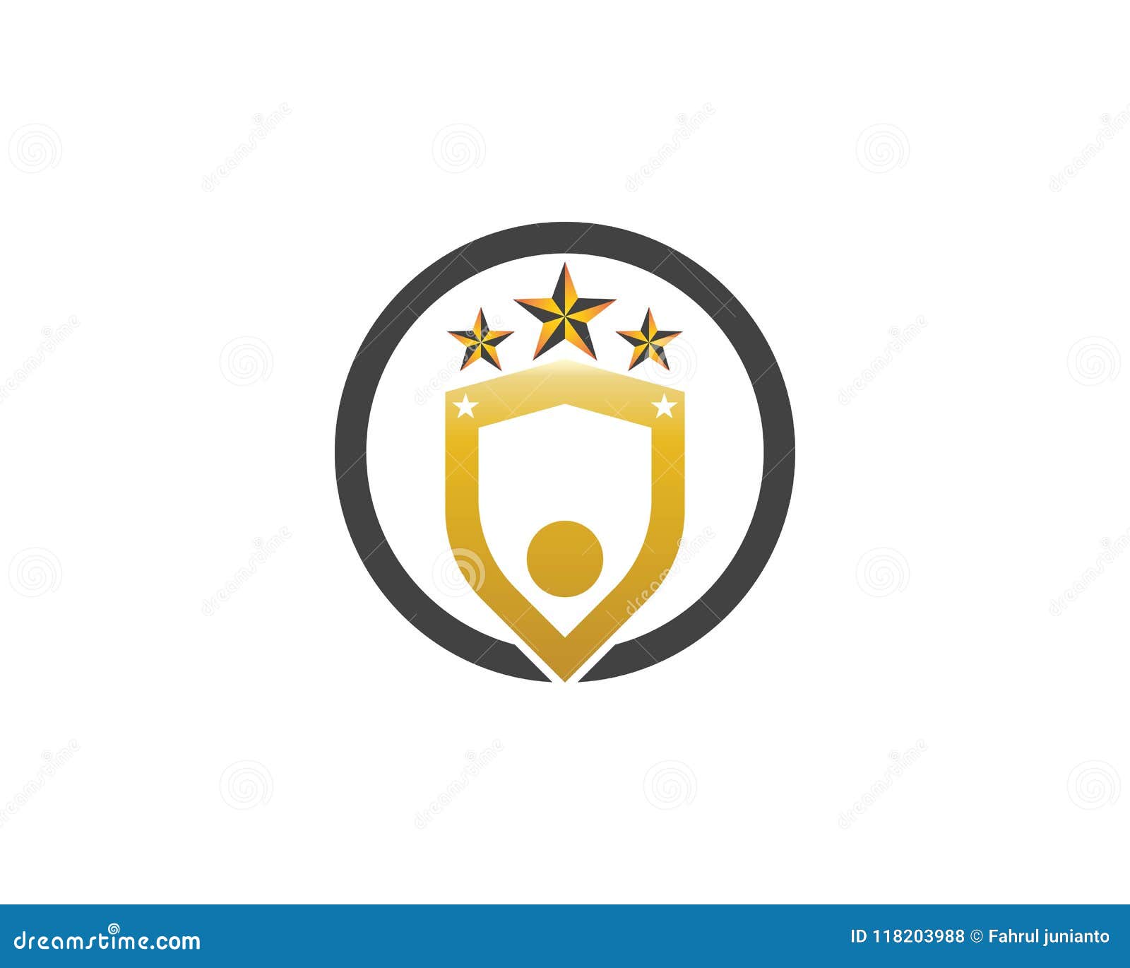 Security Guard Logo Design Vector Shield Template Stock Vector ...