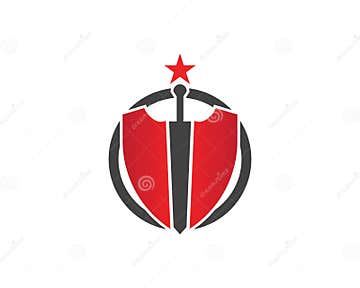 Security Guard Logo Design Vector Shield Template Stock Vector ...