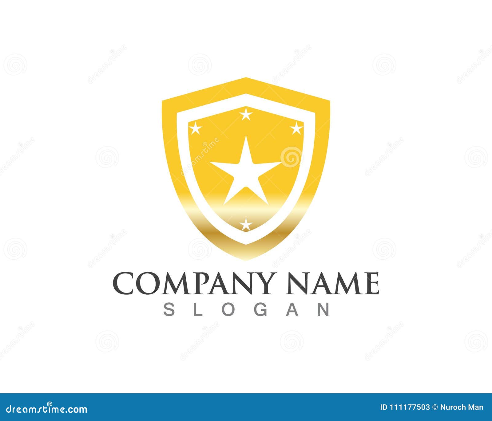 Security Guard Logo Design Vector Shield Template Stock Vector ...