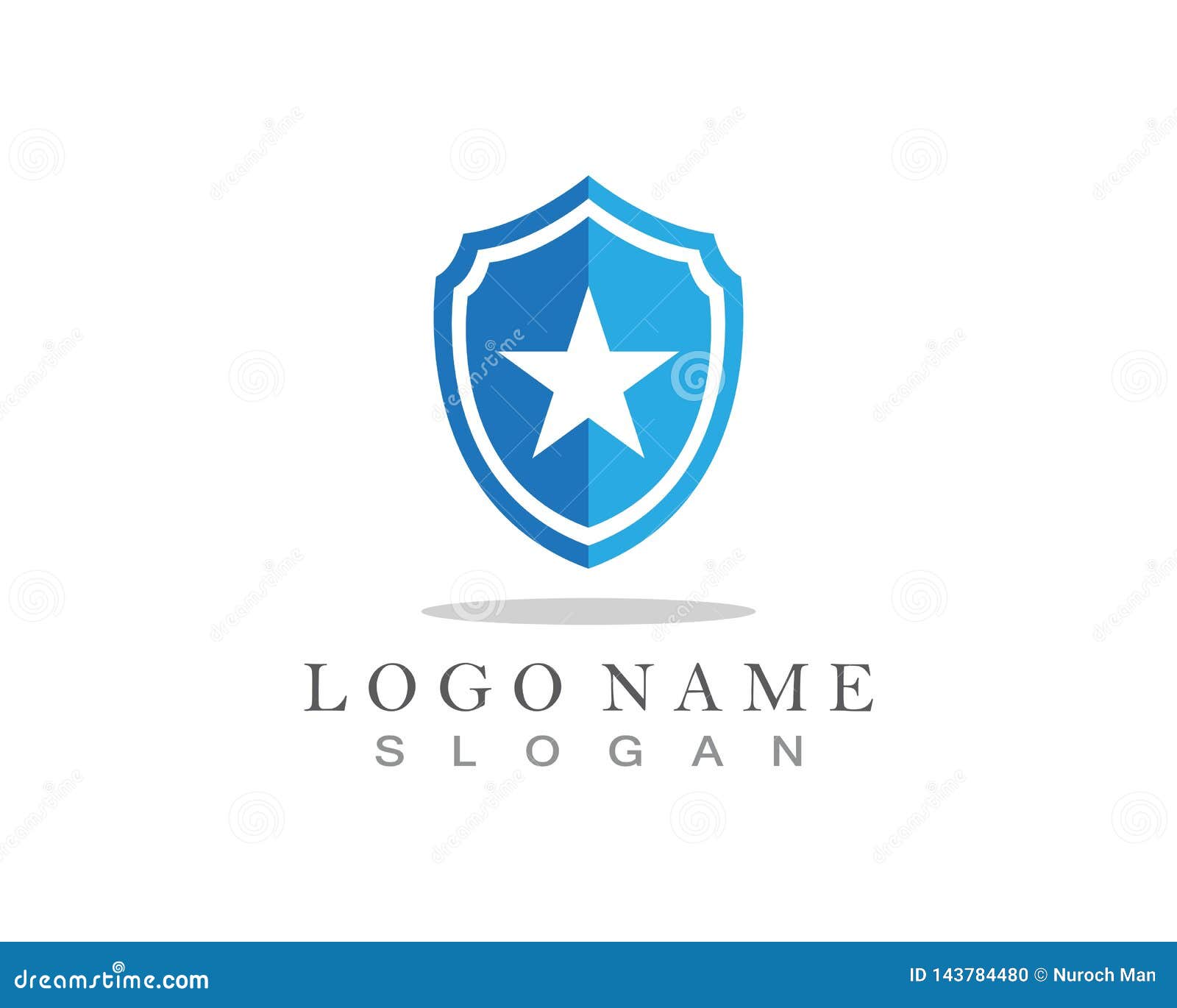 Security Guard Logo Design Vector Shield Template Stock Vector ...
