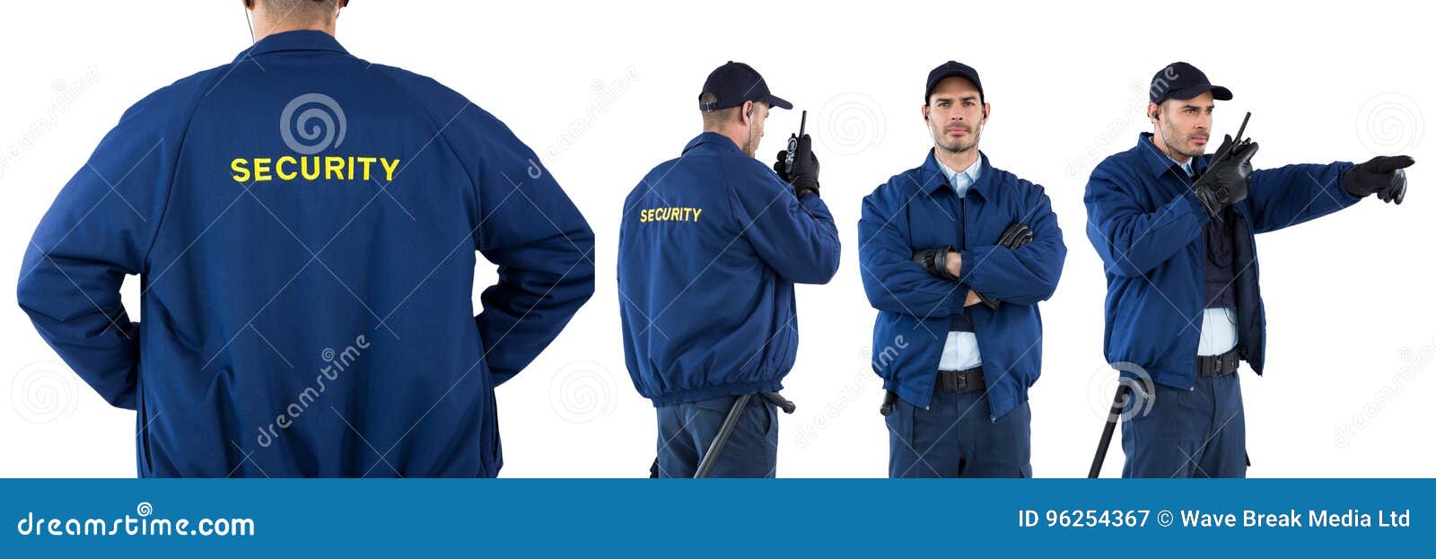 Security guard man collage stock image. Image of confidence - 96254367