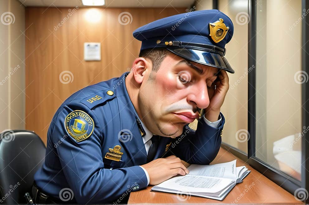 Security Guard Sleeping on the Job at 19-8-2024 Editorial Photography ...