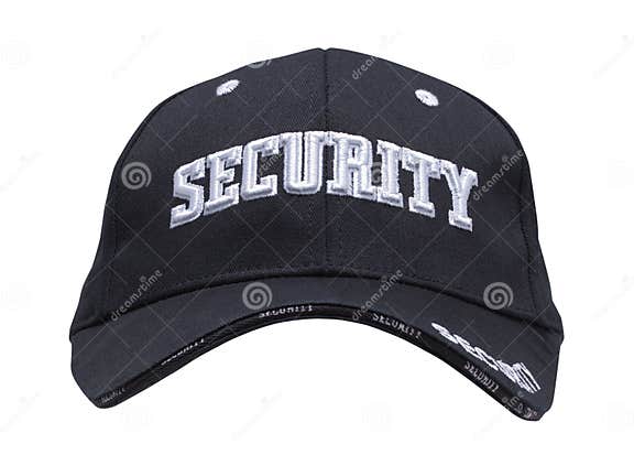 Security Hat Front stock photo. Image of front, uniform - 276716956
