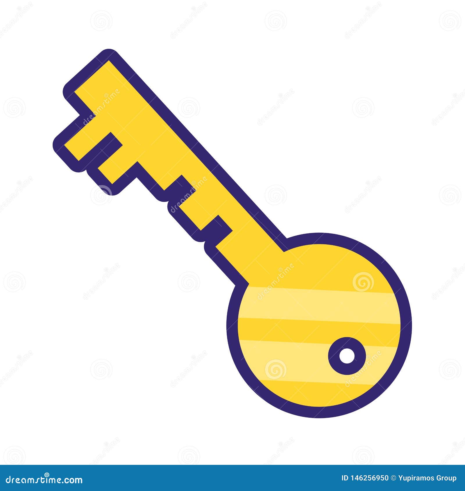 Security icon cartoon stock vector. Illustration of crime - 146256950