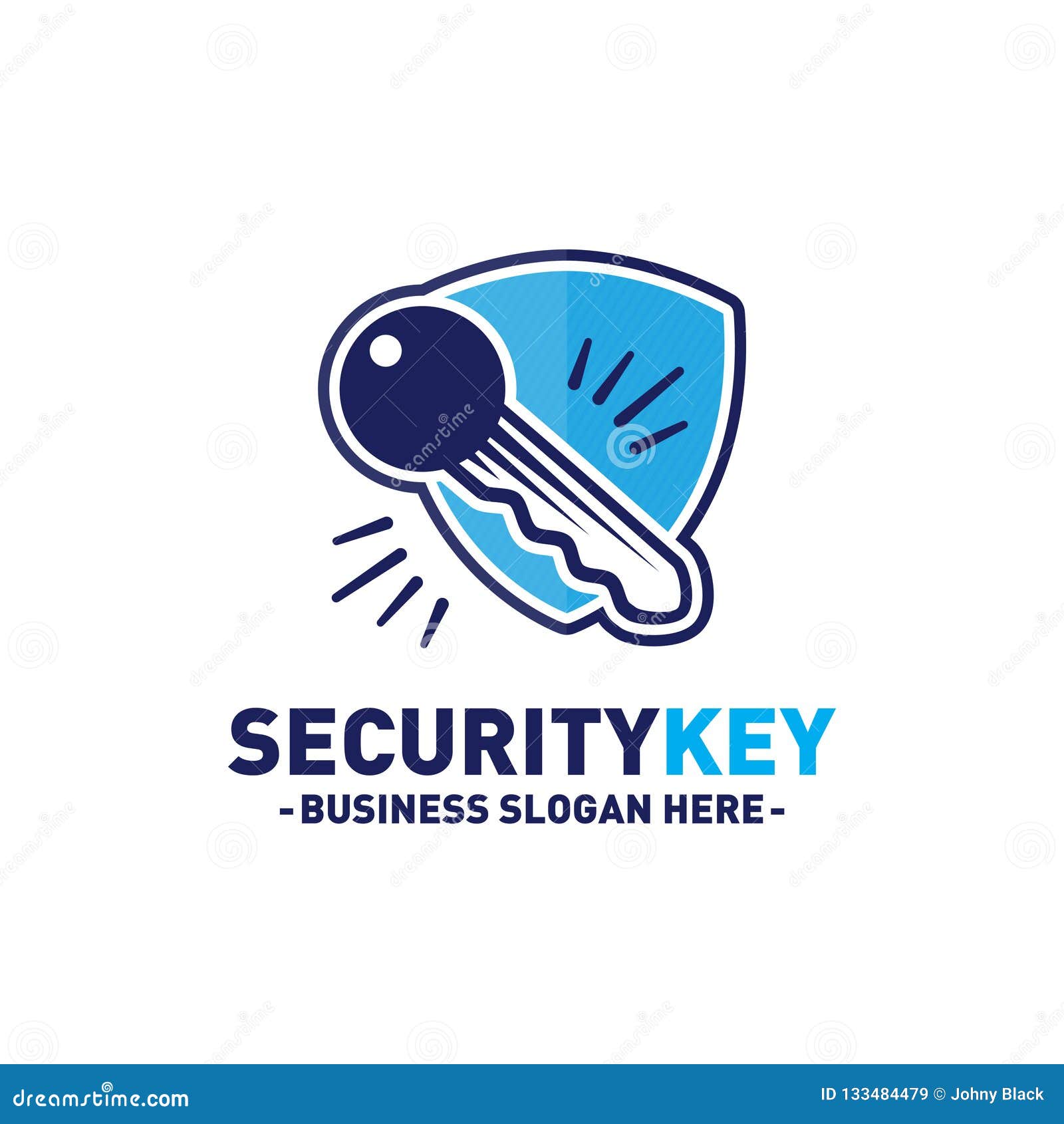 Security Key Logo Design Template. Vector and Illustration. Stock ...