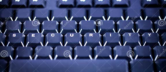 Security Keyboard stock photo. Image of protection, internet - 28954390