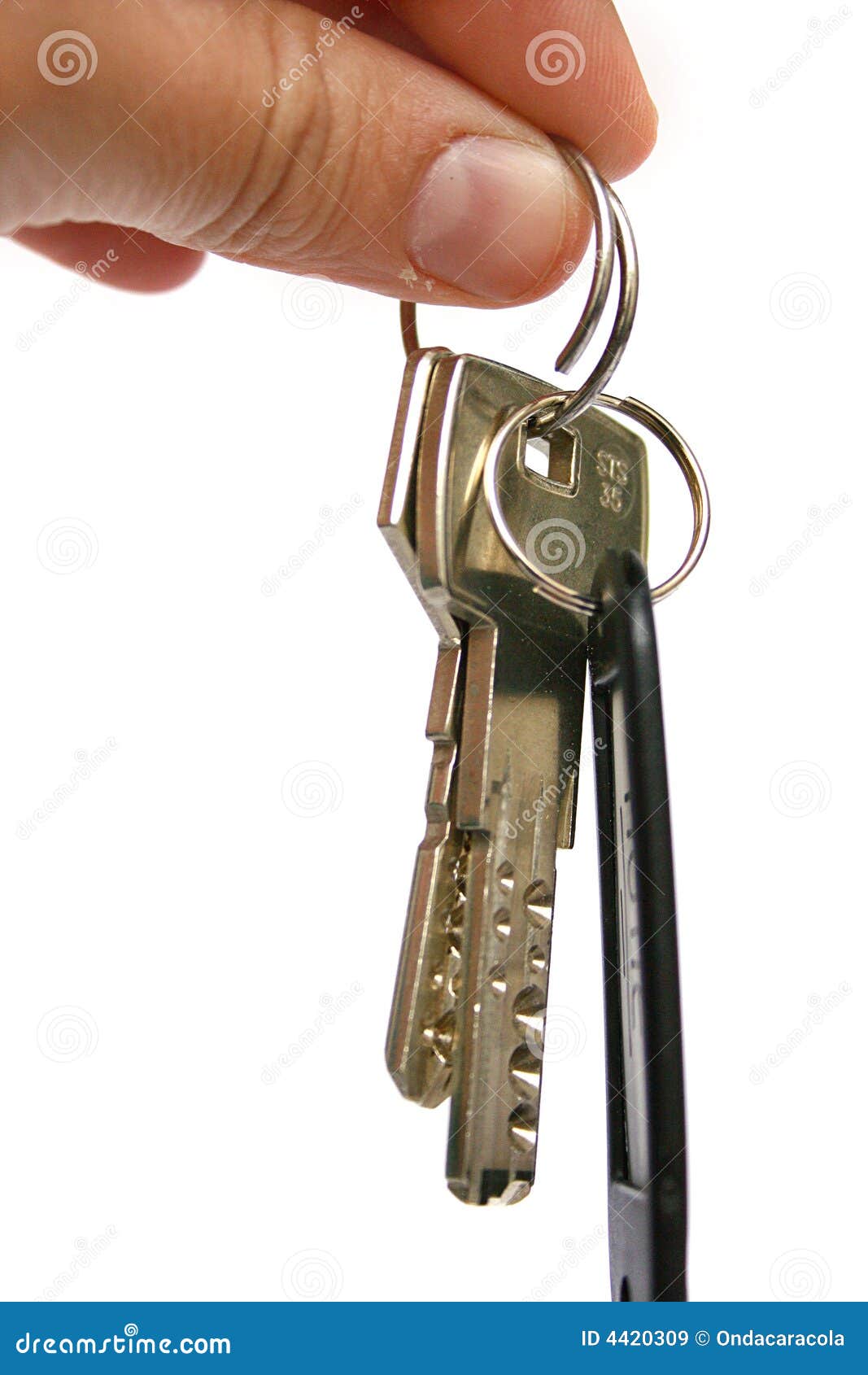 Security keys stock image. Image of present, buyer, gesture - 4420309