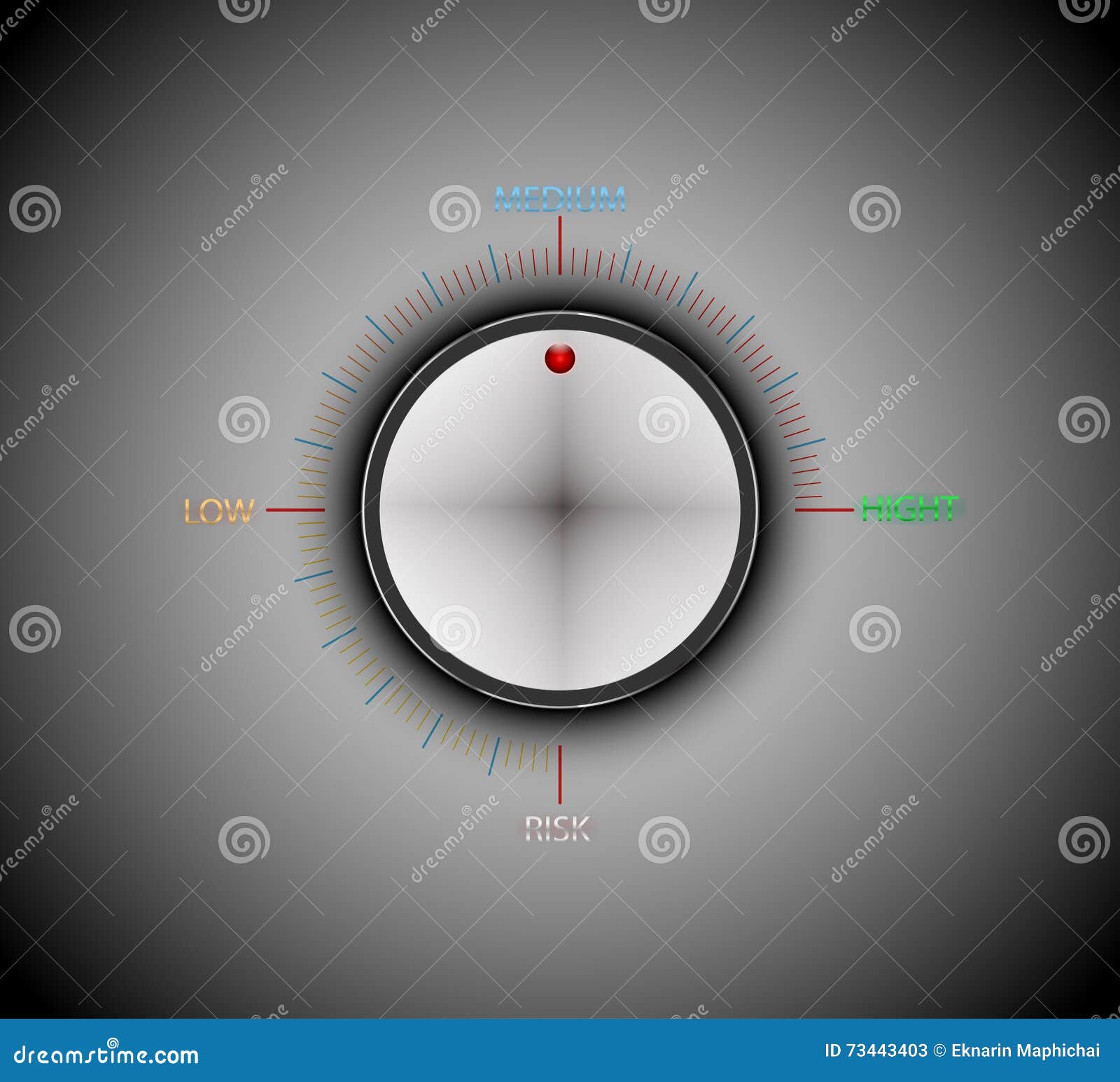 Security Level Signs Concepts Stock Illustration - Illustration of ...