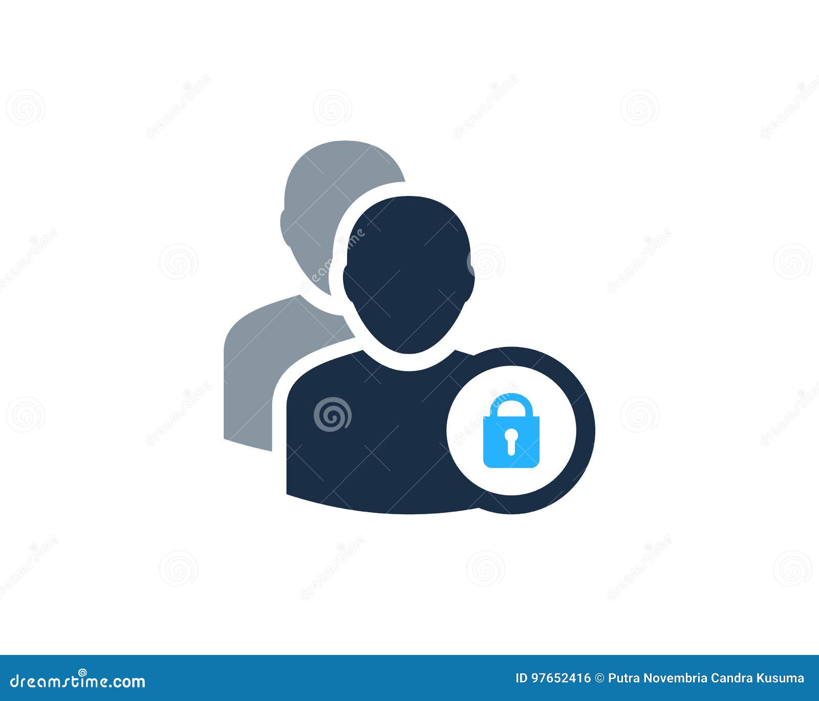 Security Lock Icon Logo Design Element Stock Vector - Illustration of ...