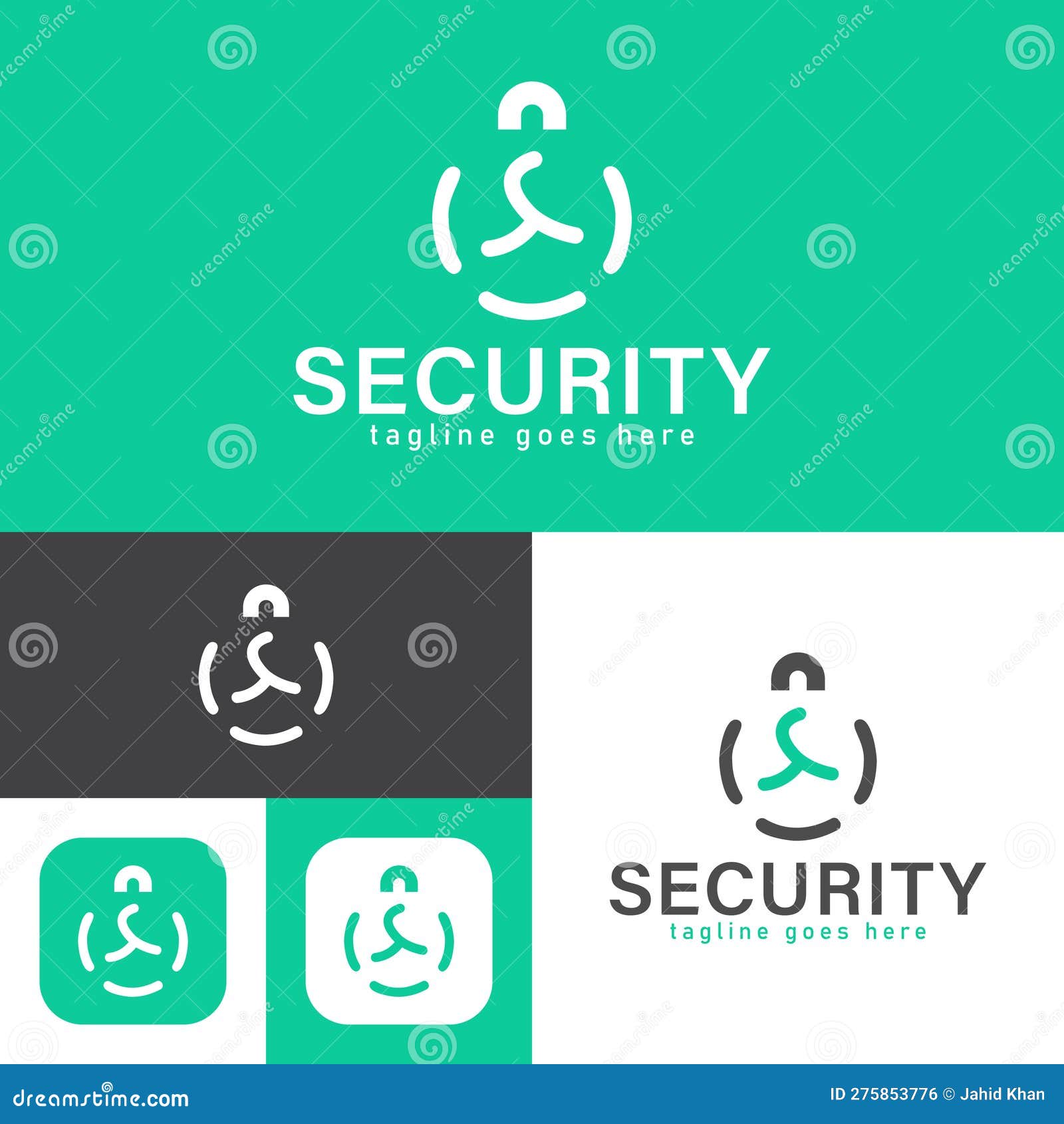 Security Lock Logo Design.simple Modern Abstract Vector Illustration ...