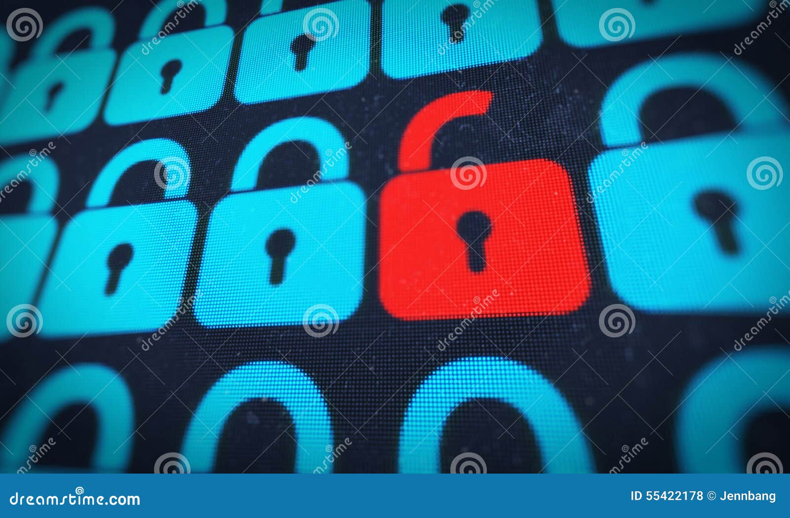 Security lock in red stock photo. Image of lock, security - 55422178