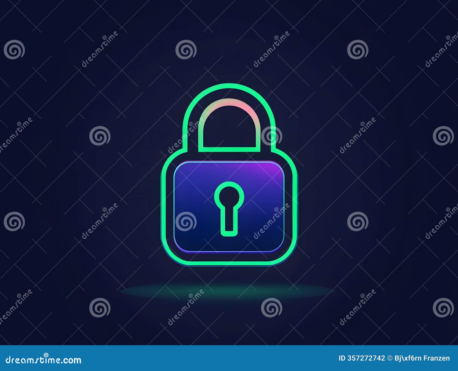 Security Lock Unlock Protection Safety Icon Symbol Stock Illustration ...