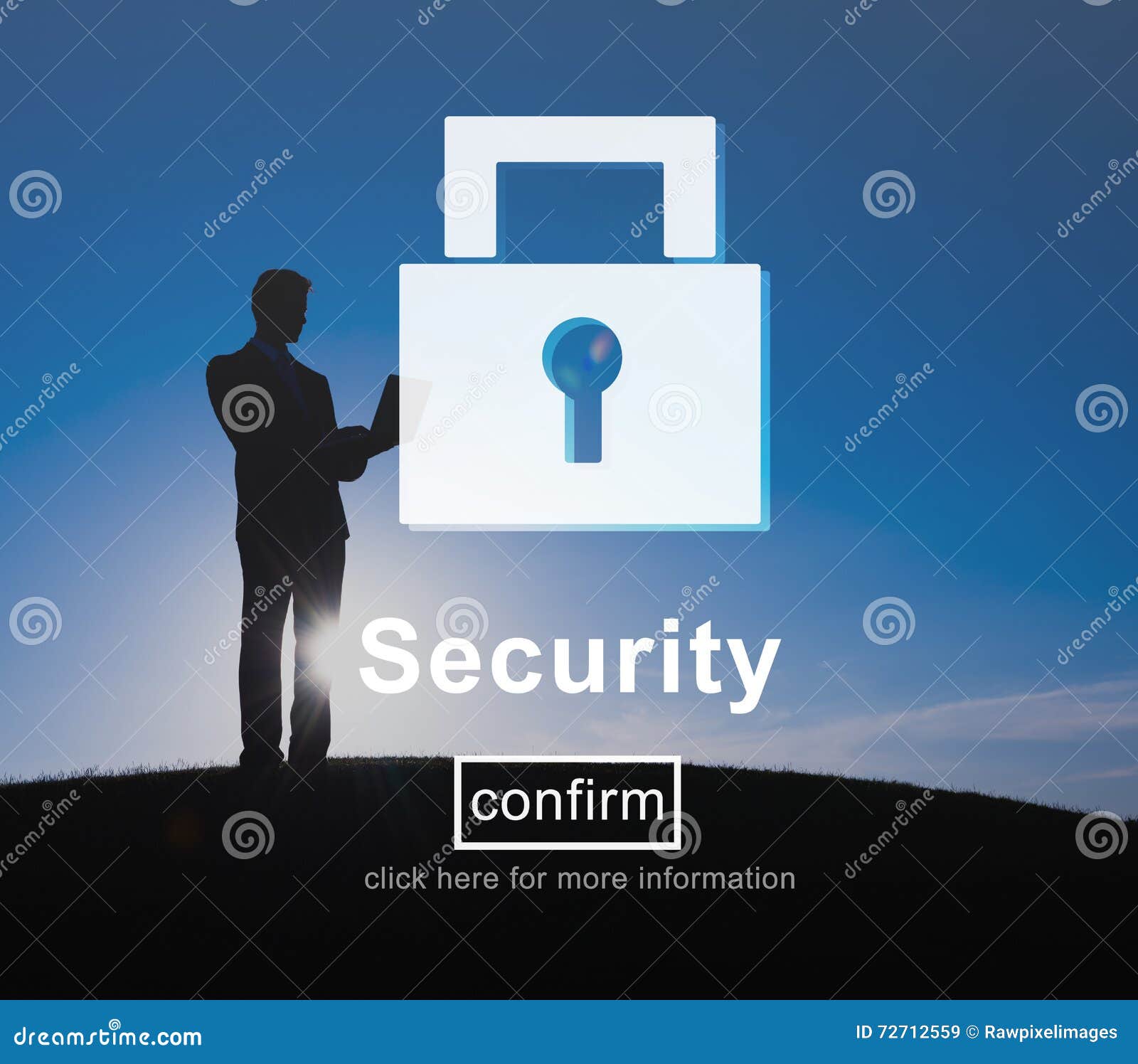 Security Lock Website Online Privacy Concept Stock Image - Image of ...