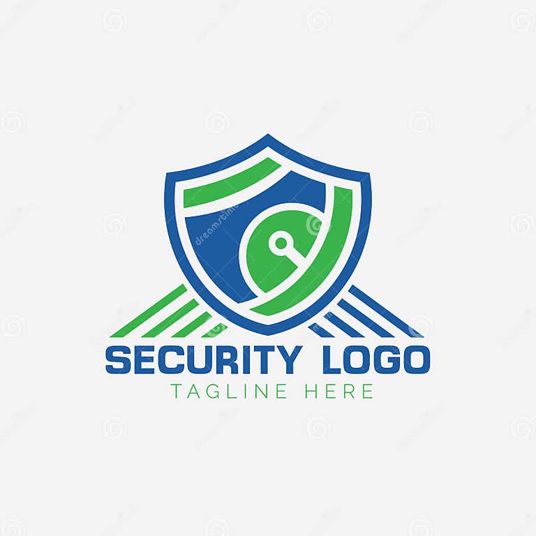 Security Logo Design, Lock Logo Vector Stock Vector - Illustration of ...