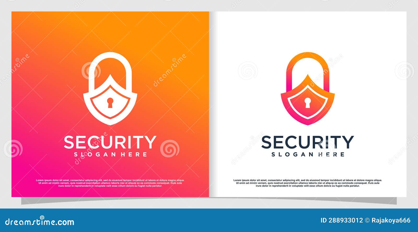 Security Logo with Modern Style Premium Vector Part 1 Stock Vector ...