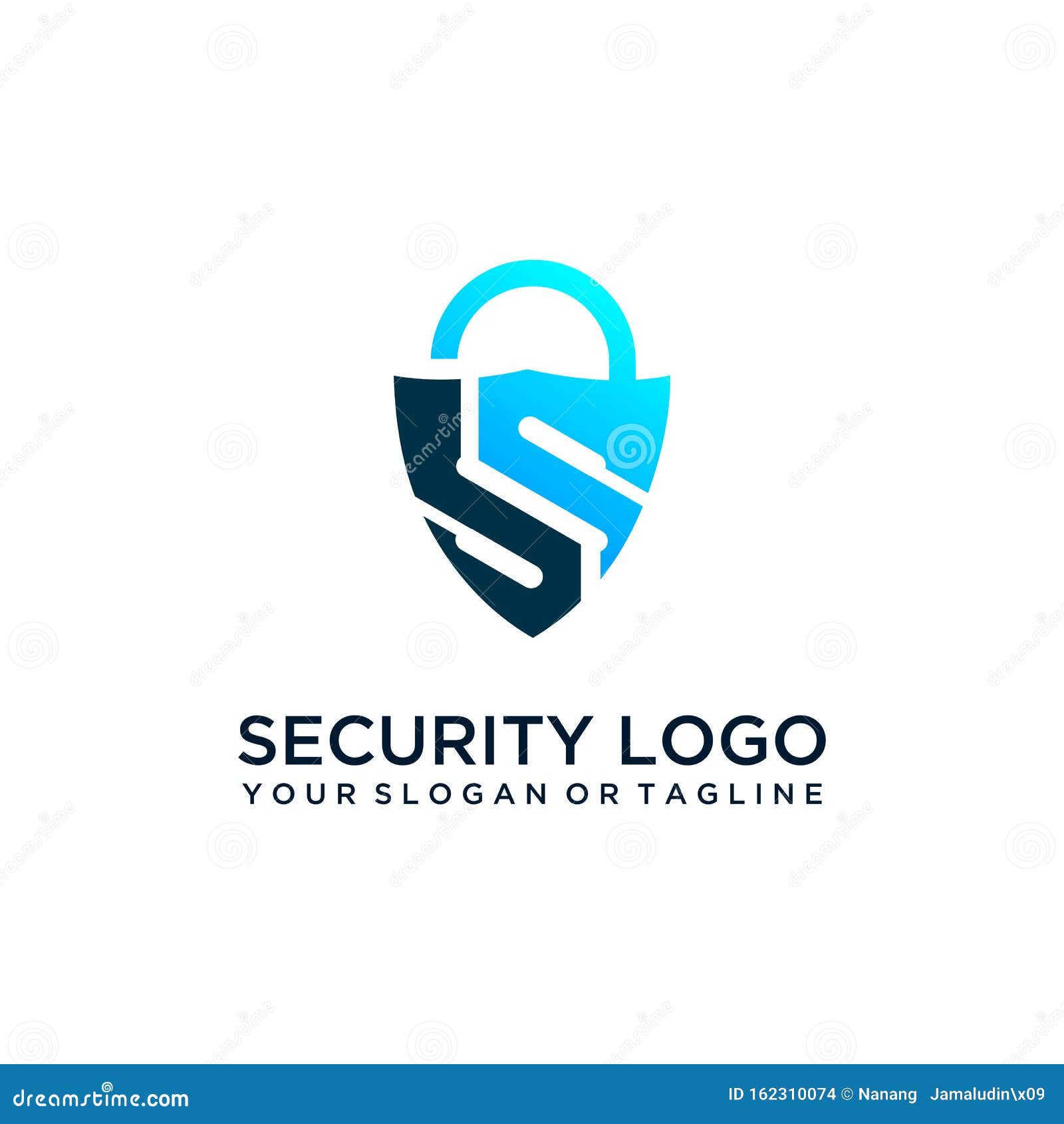 Vector Creative Logo Security Suitable for Internet it Companies or ...