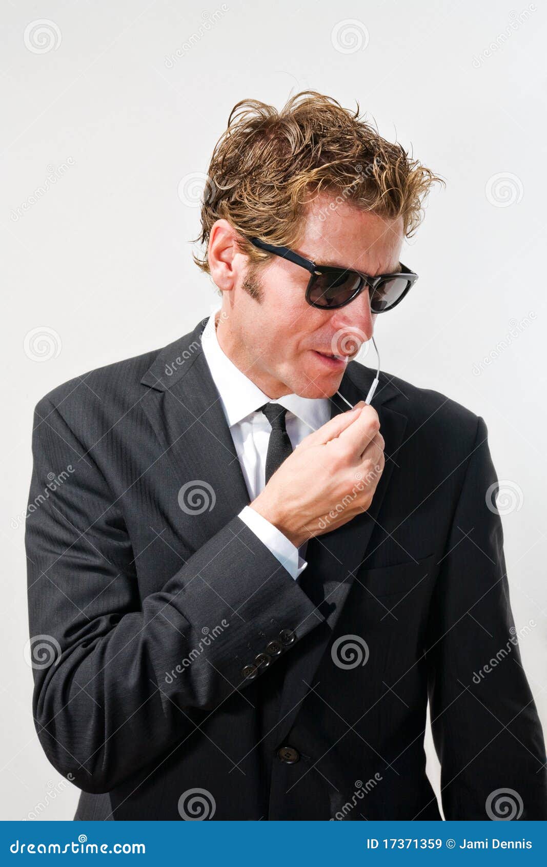 Security Man stock image. Image of sunglasses, male, guarding - 17371359