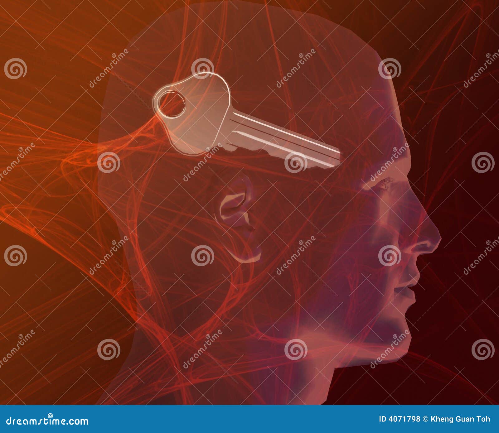 Security minded stock illustration. Illustration of wallpaper - 4071798