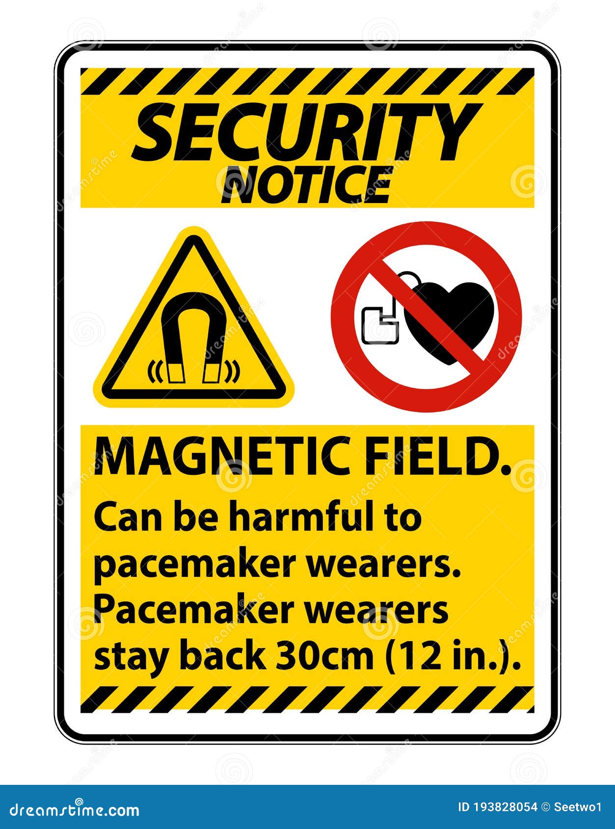 Security Notice Magnetic Field Can Be Harmful To Pacemaker Wearers ...