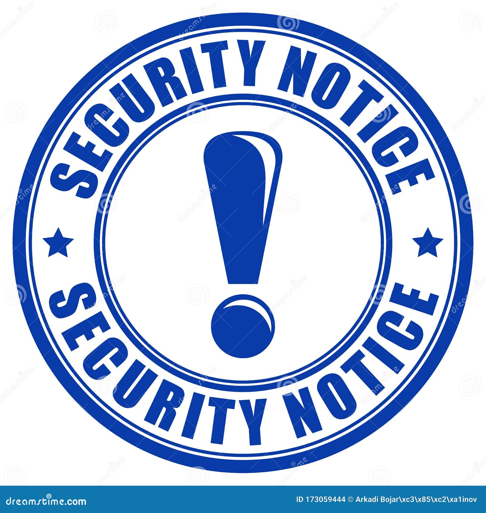 Security Notice Keep Door Closed Symbol Sign, Vector Illustration ...