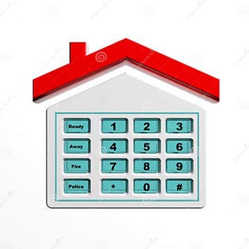 Security numeric pad stock illustration. Illustration of safe - 45642172