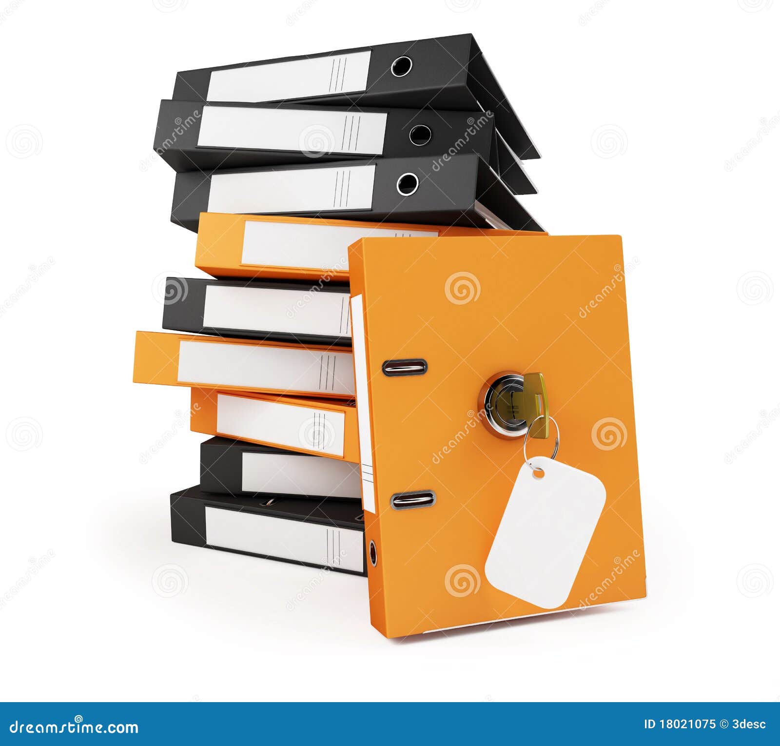 Security office documents stock illustration. Illustration of object ...