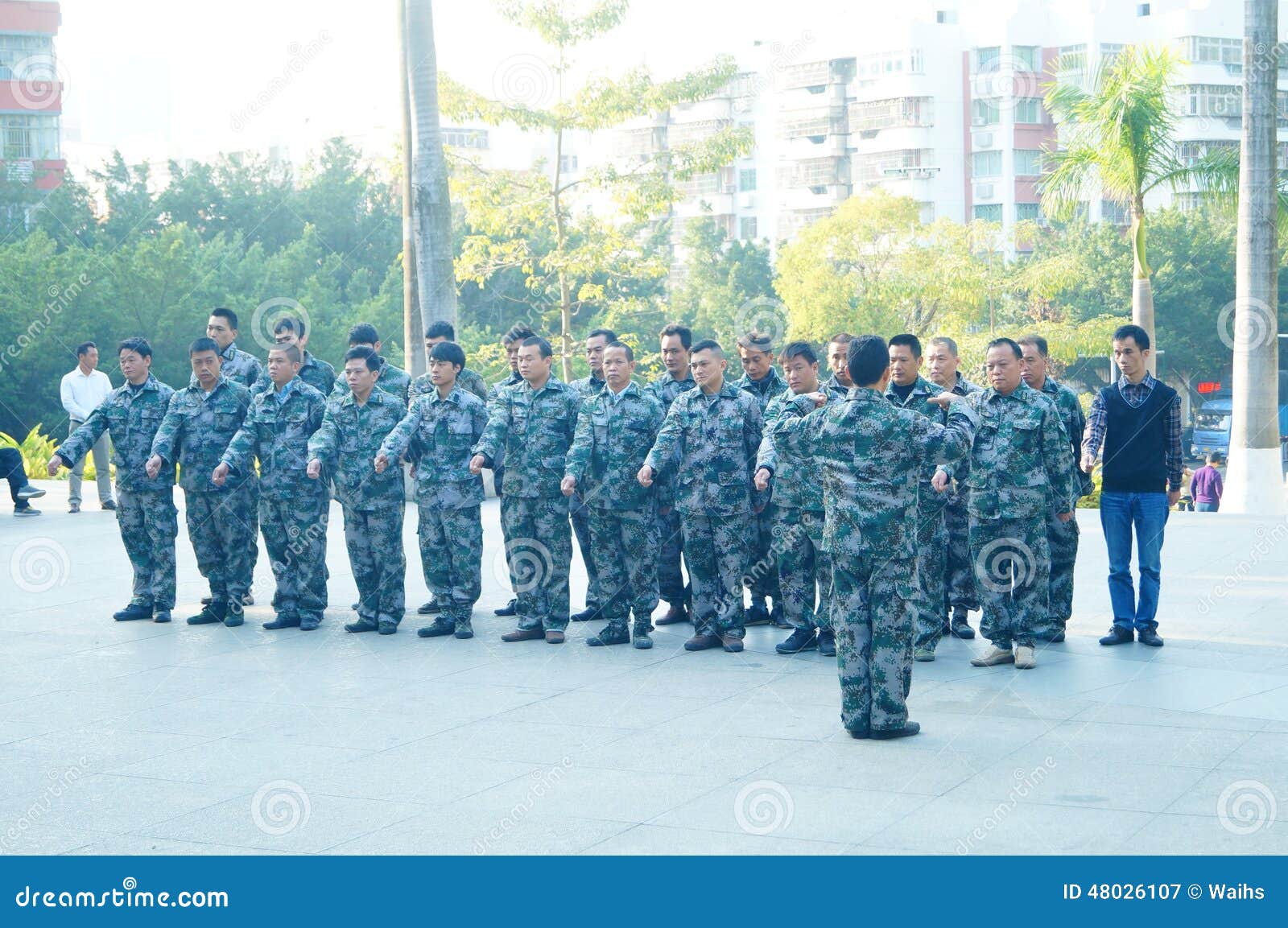 Security Officer in Training Editorial Photography - Image of shenzhen ...