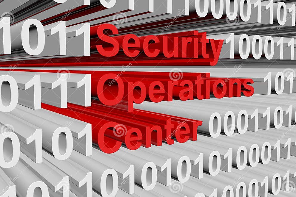 Security operations center stock illustration. Illustration of center ...