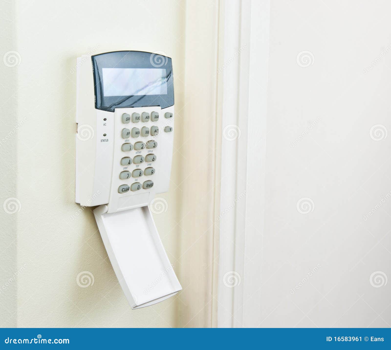 Security pad stock image. Image of authentication, safe - 16583961
