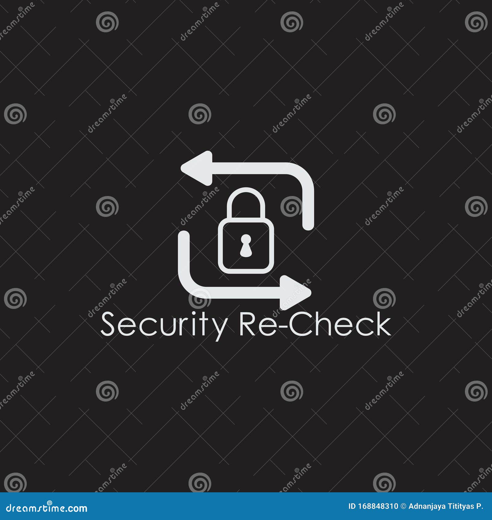 Security Padlock Check Symbol Vector Stock Vector - Illustration of ...
