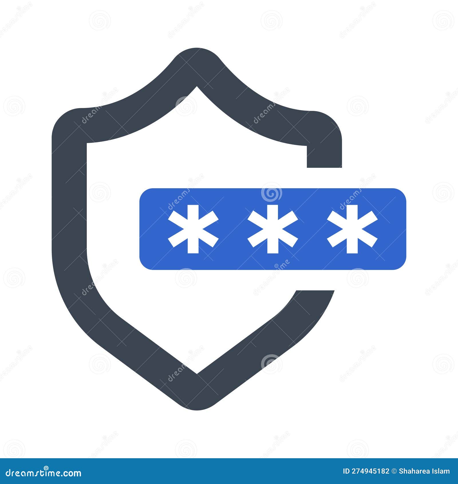 Security pass icon stock vector. Illustration of icon - 274945182