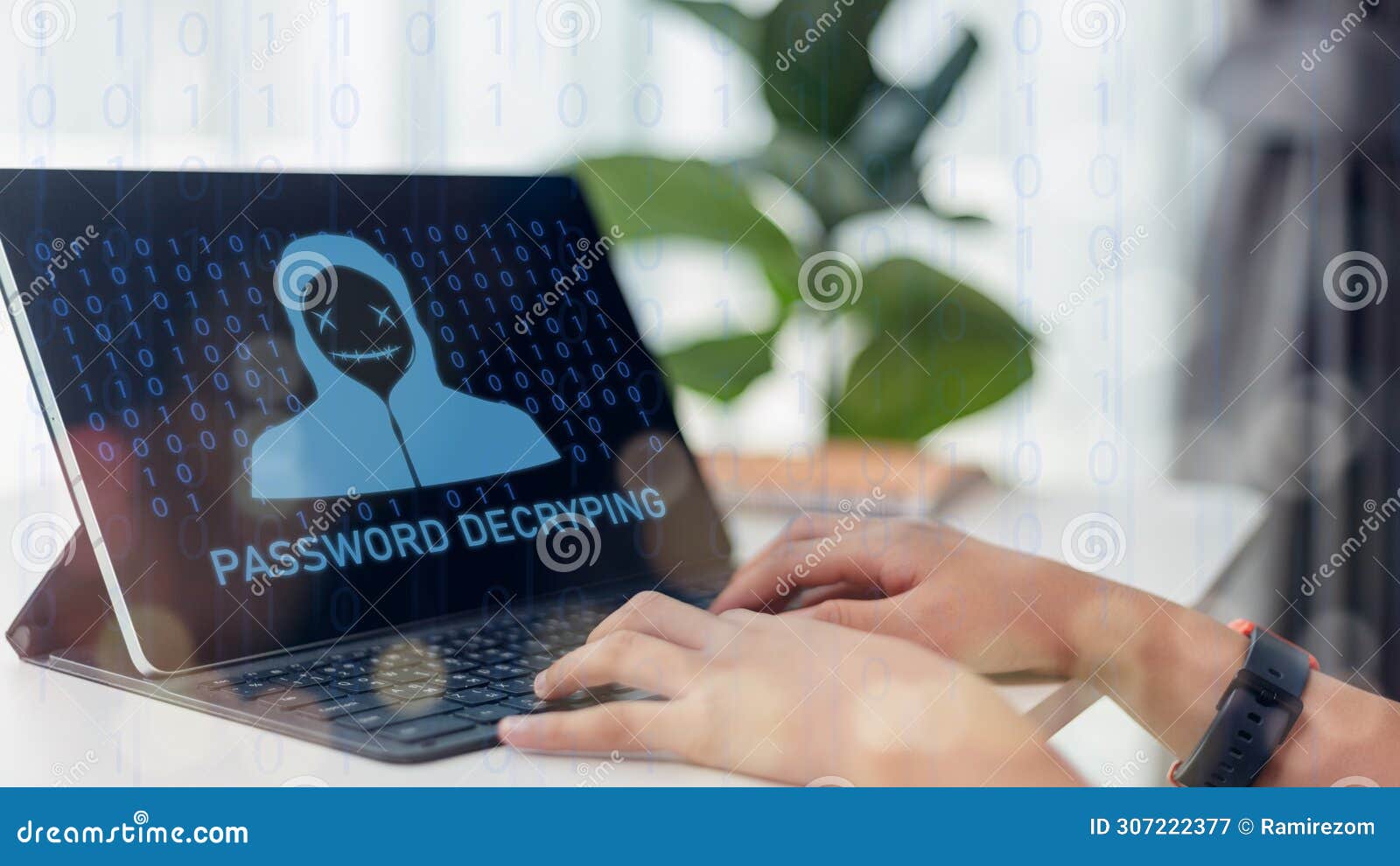 Security Password Decrypting Login Online Data Protection. Password ...