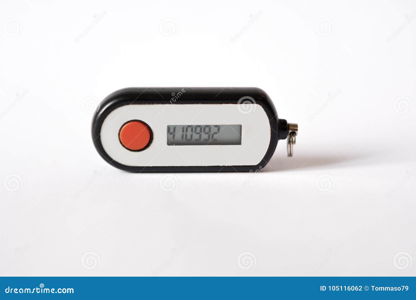 Security Pin Banking Generator Isolated on White Background Stock Photo ...