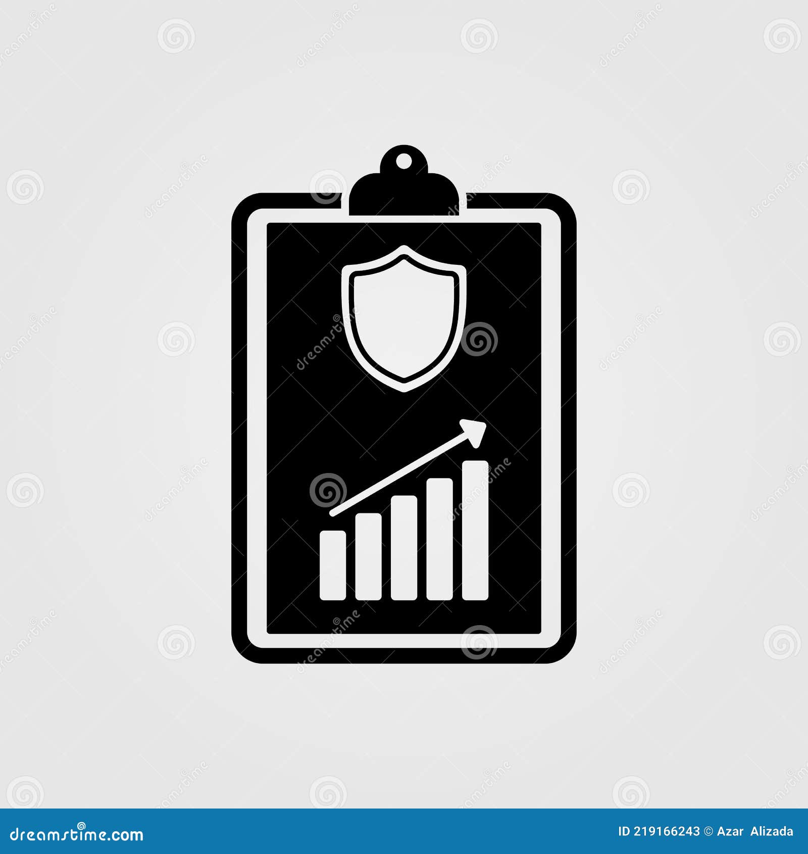 Security, Privacy Analytics Report Icon. Cyber Assessment Document ...