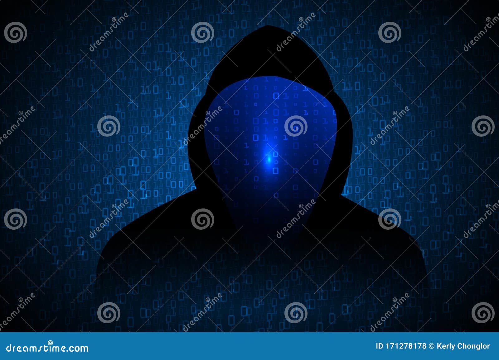 Security and Privacy Digital Abstract Background. Stock Photo - Image ...