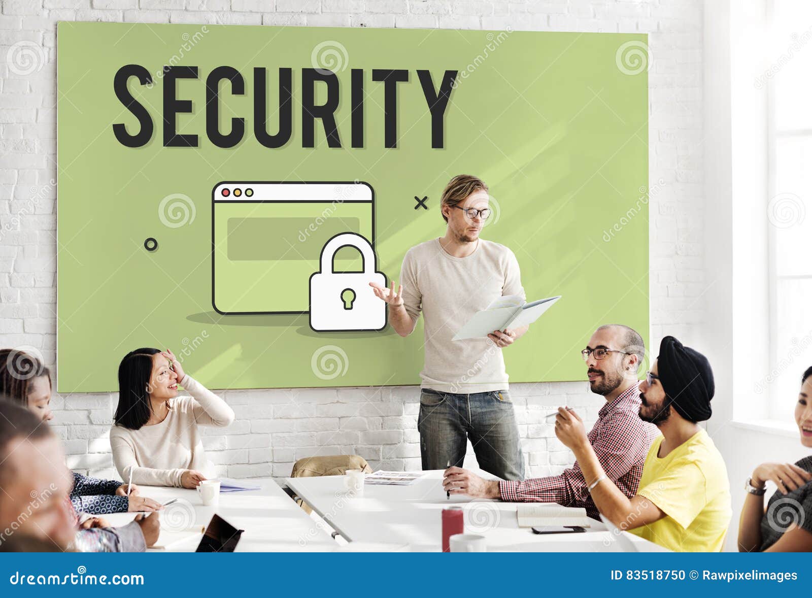 Security Privacy Protection Concept Stock Photo - Image of people ...