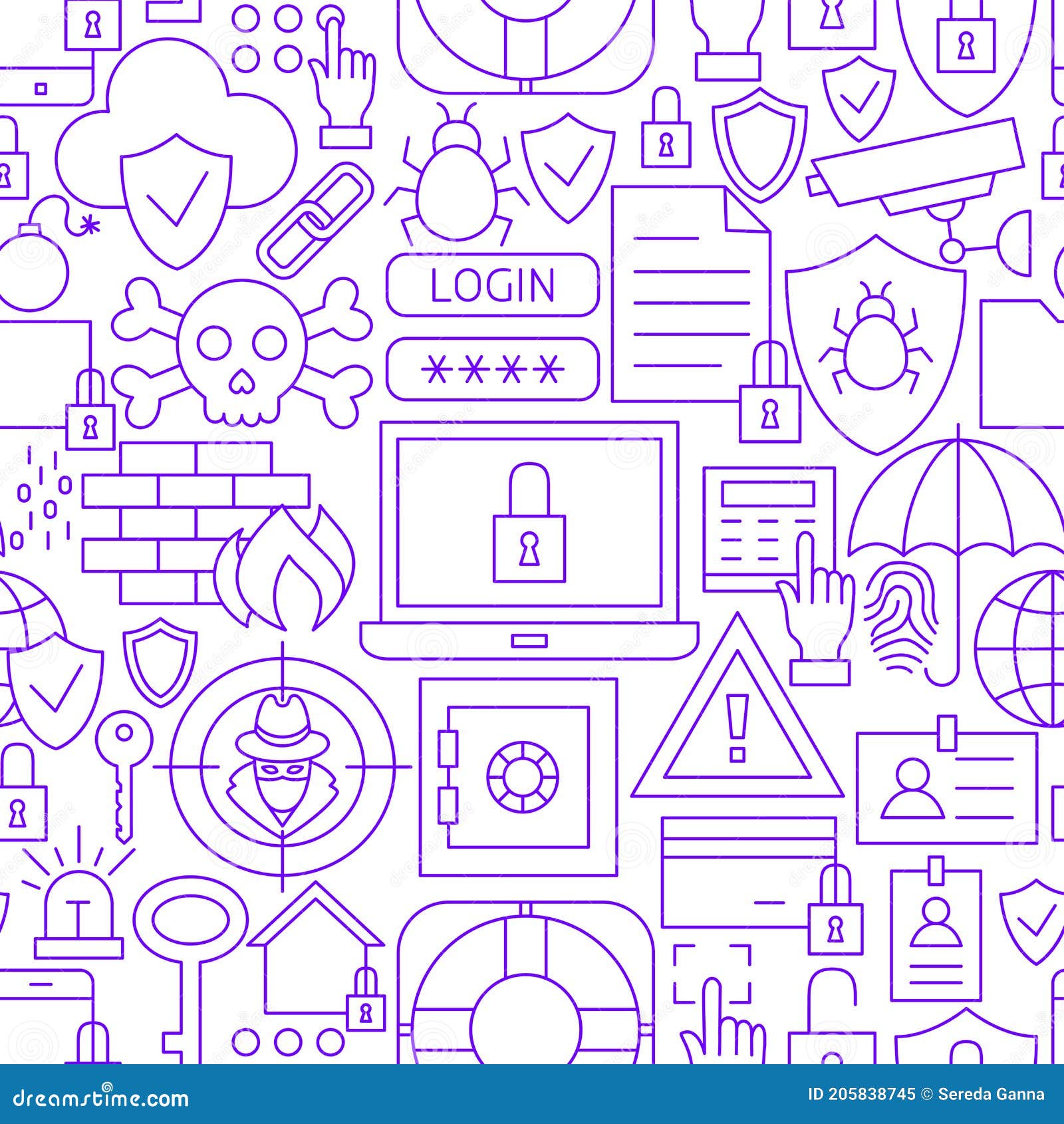 UV Sun Protect SPF Line Icon Set. Sunblock Shield Protection Skin From ...