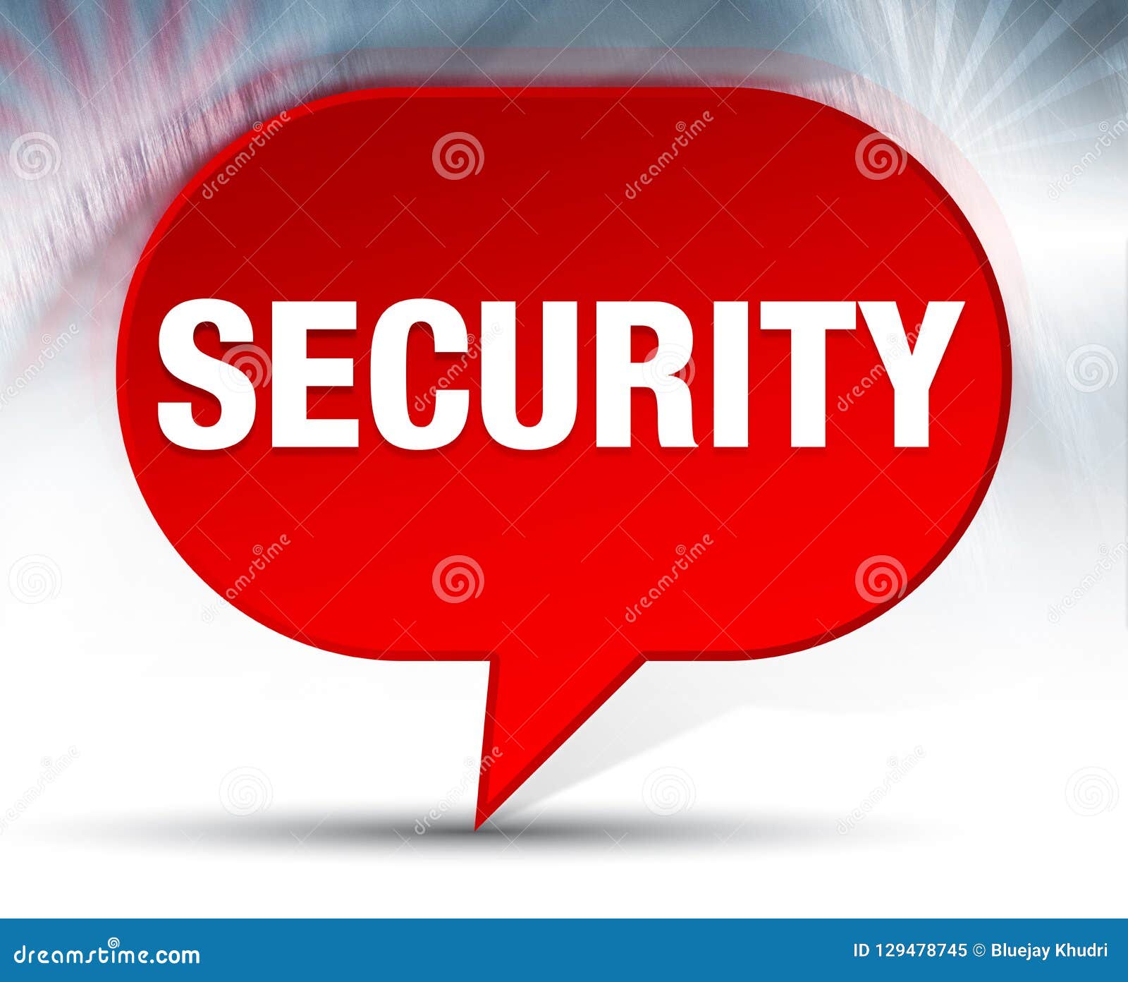 Security Red Bubble Background Stock Illustration - Illustration of ...