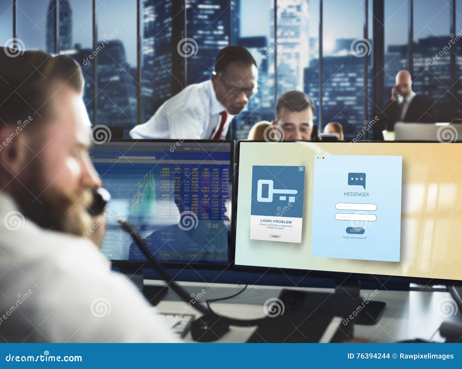 Security Register Account Apply Concept Stock Photo - Image of busy ...