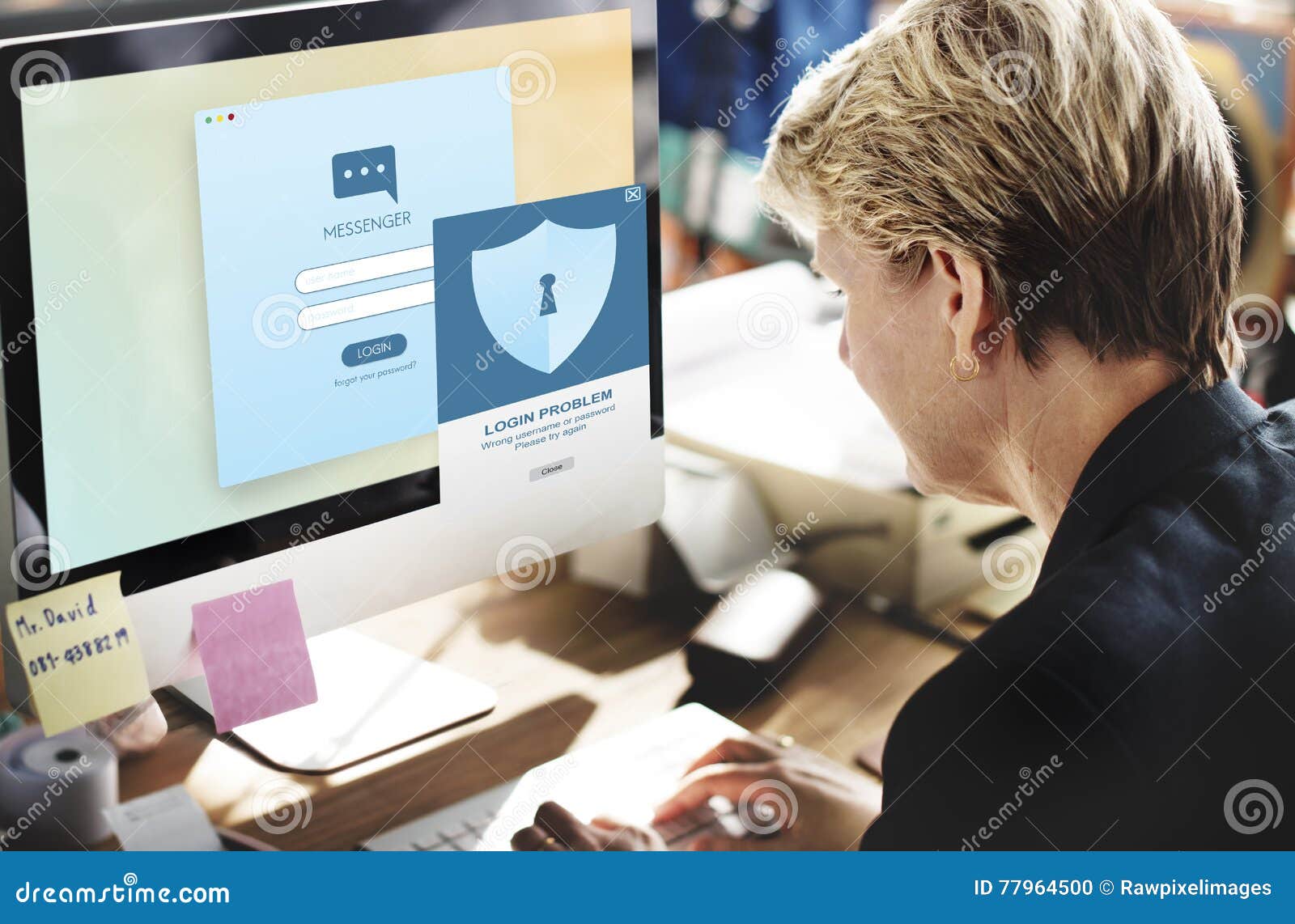 Security Register Account Apply Concept Stock Photo - Image of apply ...