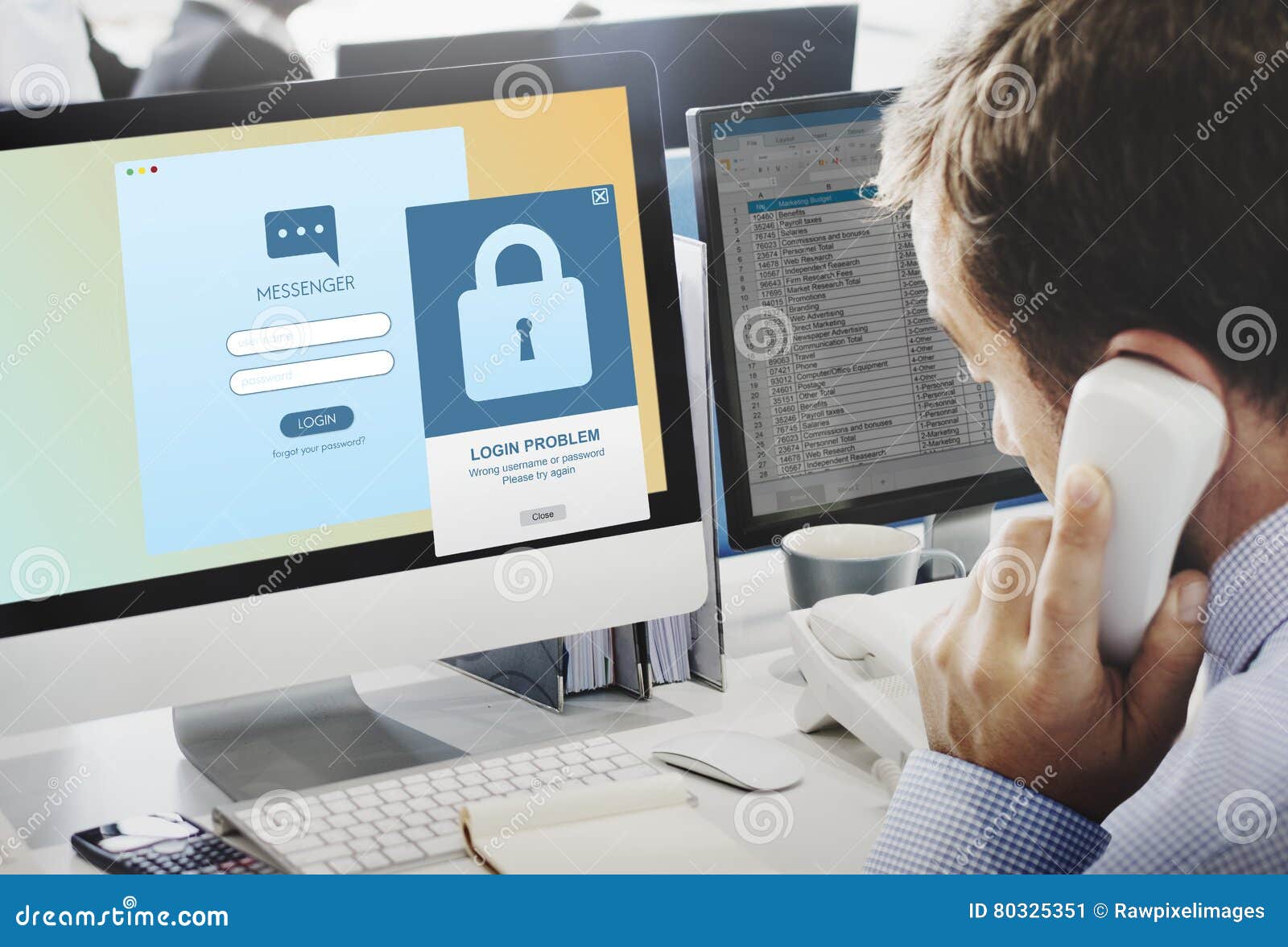 Security Register Account Apply Concept Stock Image - Image of ...