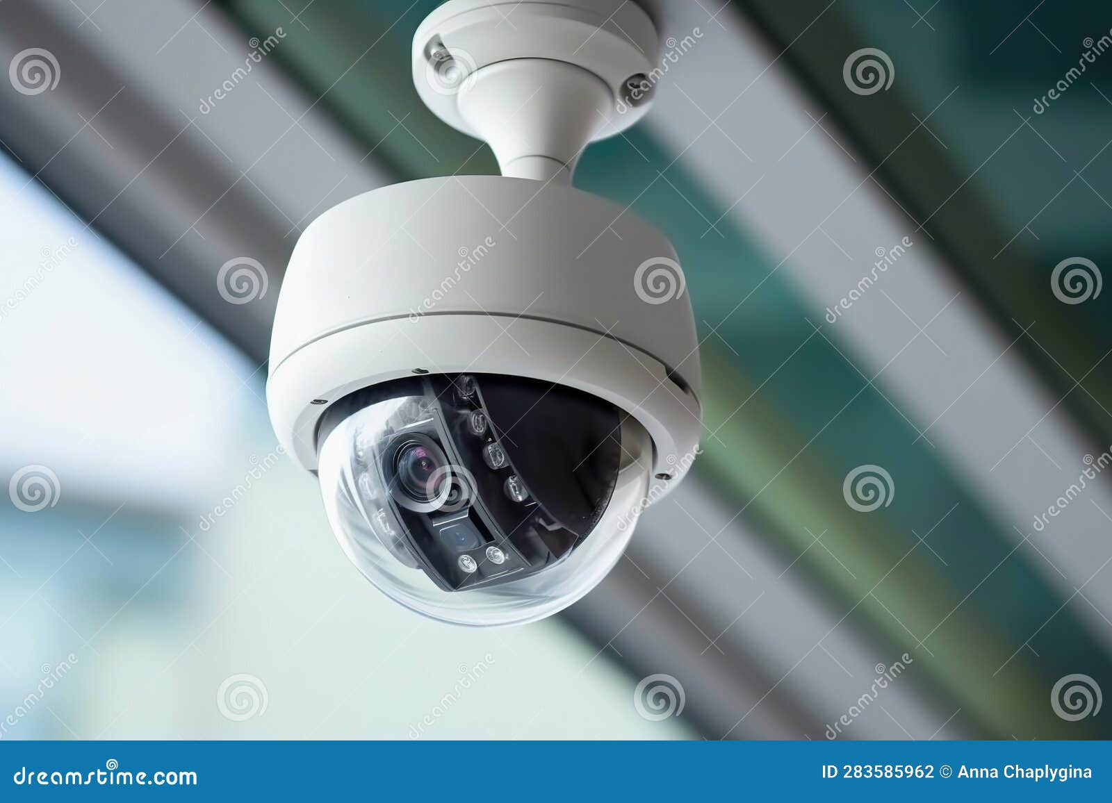 Round Cctv Camera With Four Mounting Holes Icon Cartoon Vector ...