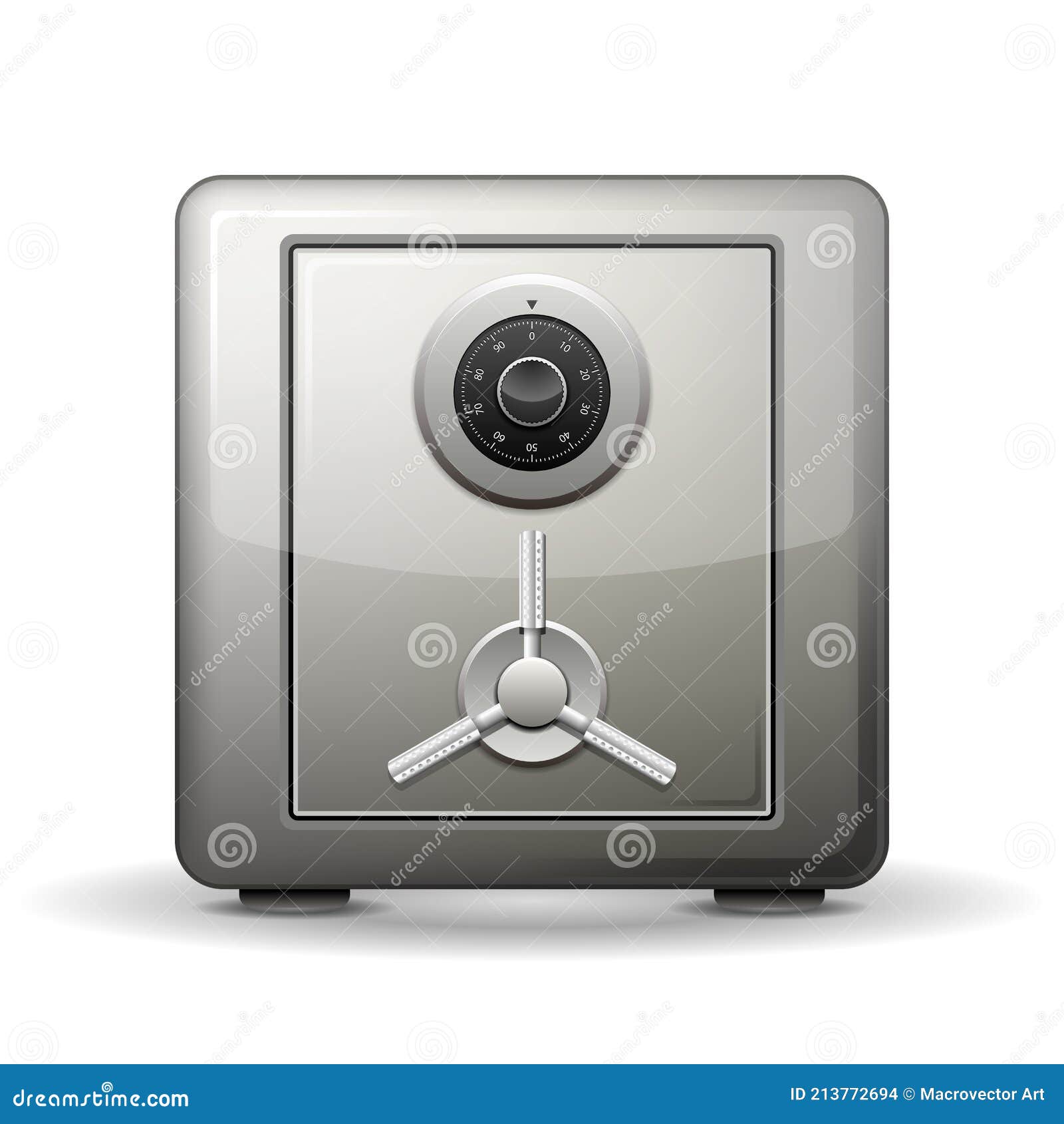Security Safe Design Vector Illustration Stock Vector - Illustration of ...